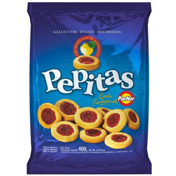 La Casa de las Galletitas - Mayorista - Gall. Paq. ParNor Pepita x 400 ...