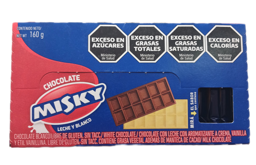 La Casa de las Galletitas - Mayorista - Chocolate Misky Bco. x 25 gr ...
