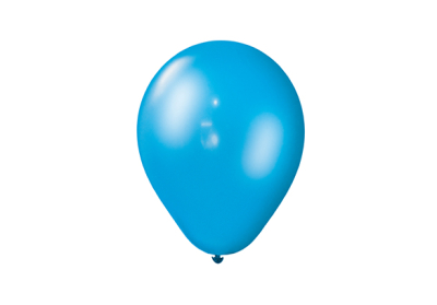 La Casa de las Galletitas - Mayorista - Globo Perlado 9p Celeste x 25 un Bombucha