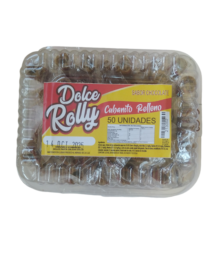 La Casa de las Galletitas - Mayorista - Cubanito Chocolate Dolce Rolly ...